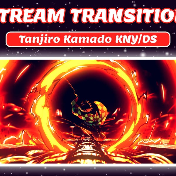 Demon Slayer Twitch Overlay - Etsy