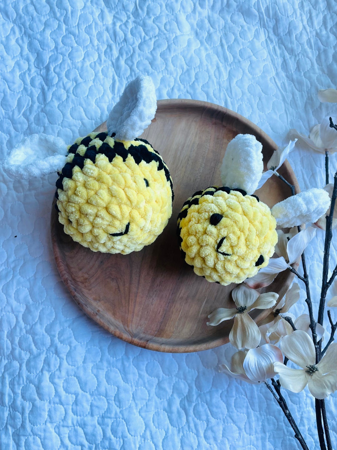 Crochet Bee Tik Tok Bee Made to Order Nursery Decoration - Etsy