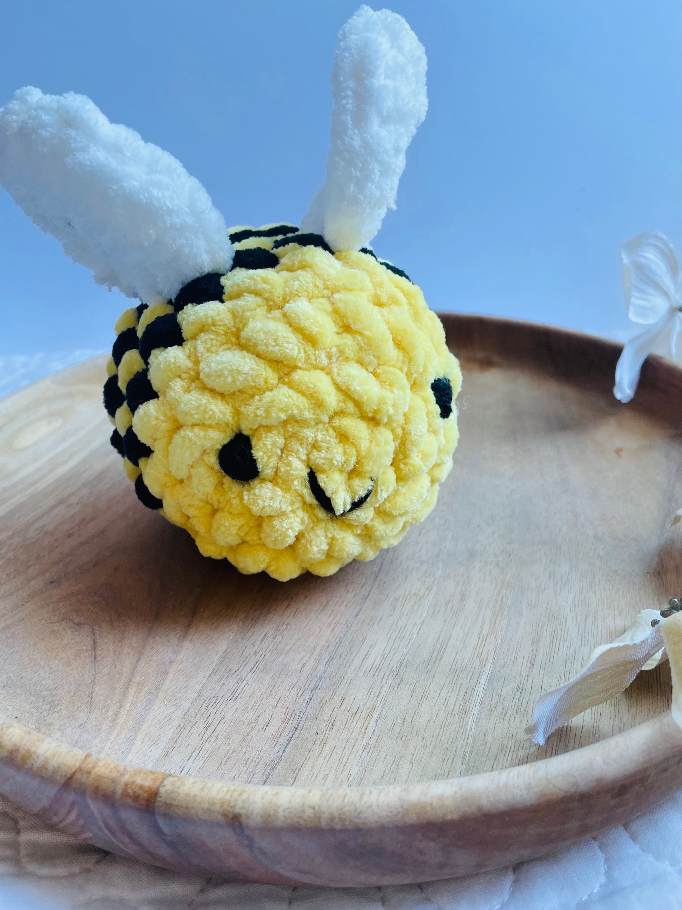 Crochet Bee Tik Tok Bee Made to Order Nursery Decoration - Etsy