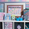 Boho Rainbow Welcome Back to School Bulletin Board - Boho Rainbow ...