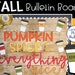 Fall Bulletin Board Pumpkin Spice & Everything Nice - Etsy