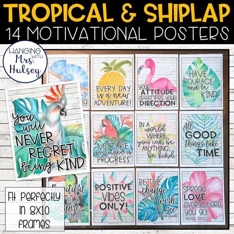 Tropical Poster - Etsy