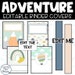 Adventure Binder Covers and Spine Labels - Adventure Decor - Adventure ...