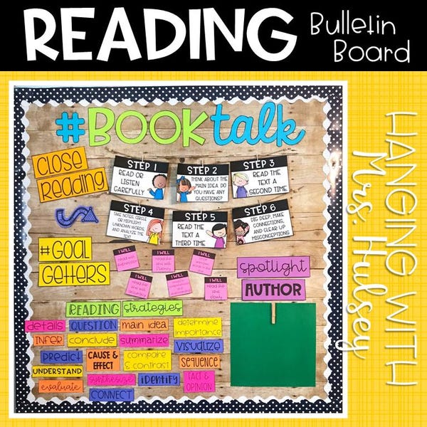 Bulletin Board Reading - Etsy