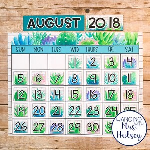 Succulent Classroom Decor Bundle - Etsy