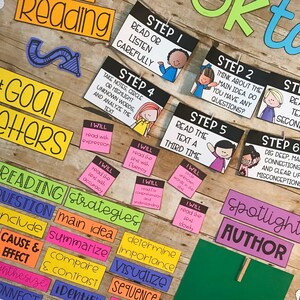 Reading Bulletin Board Bundle - Etsy