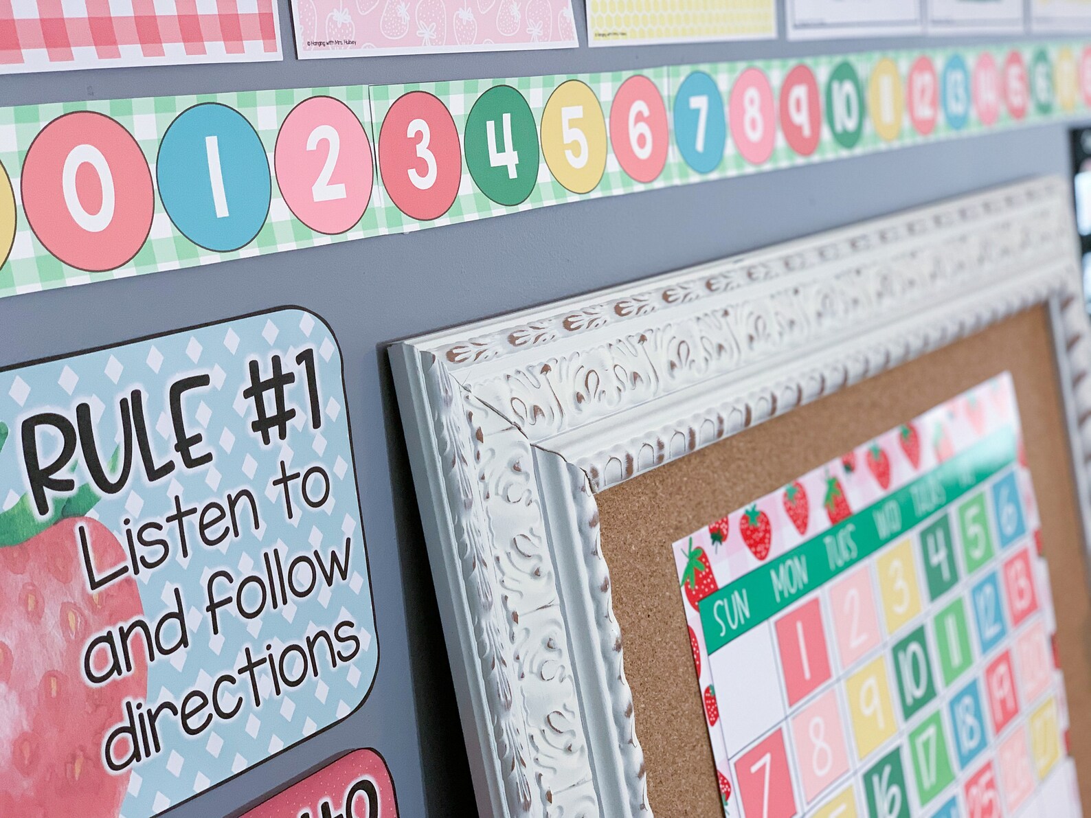 Strawberry Classroom Decor Bundle - Etsy