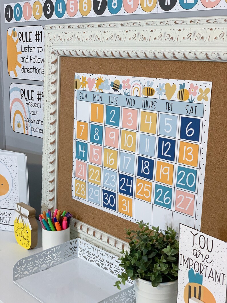 Bee Classroom Decor Bundle - Etsy