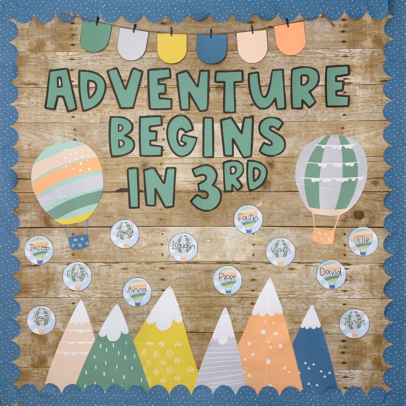 Adventure Welcome Back to School Bulletin Board - Etsy