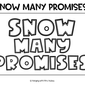 Winter Christian Bulletin Board: God's Promises (digital Download) - Etsy
