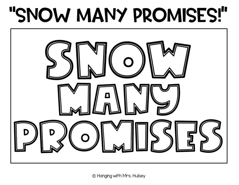 Winter Christian Bulletin Board: God's Promises (digital Download) - Etsy