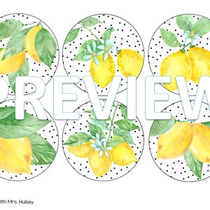 Lemon Welcome Back to School Bulletin Board - Lemon Classroom - Lemon ...