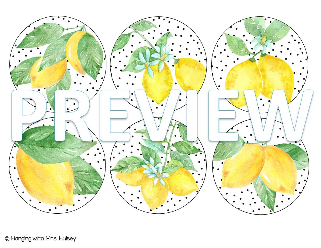 Lemon Welcome Back to School Bulletin Board - Etsy