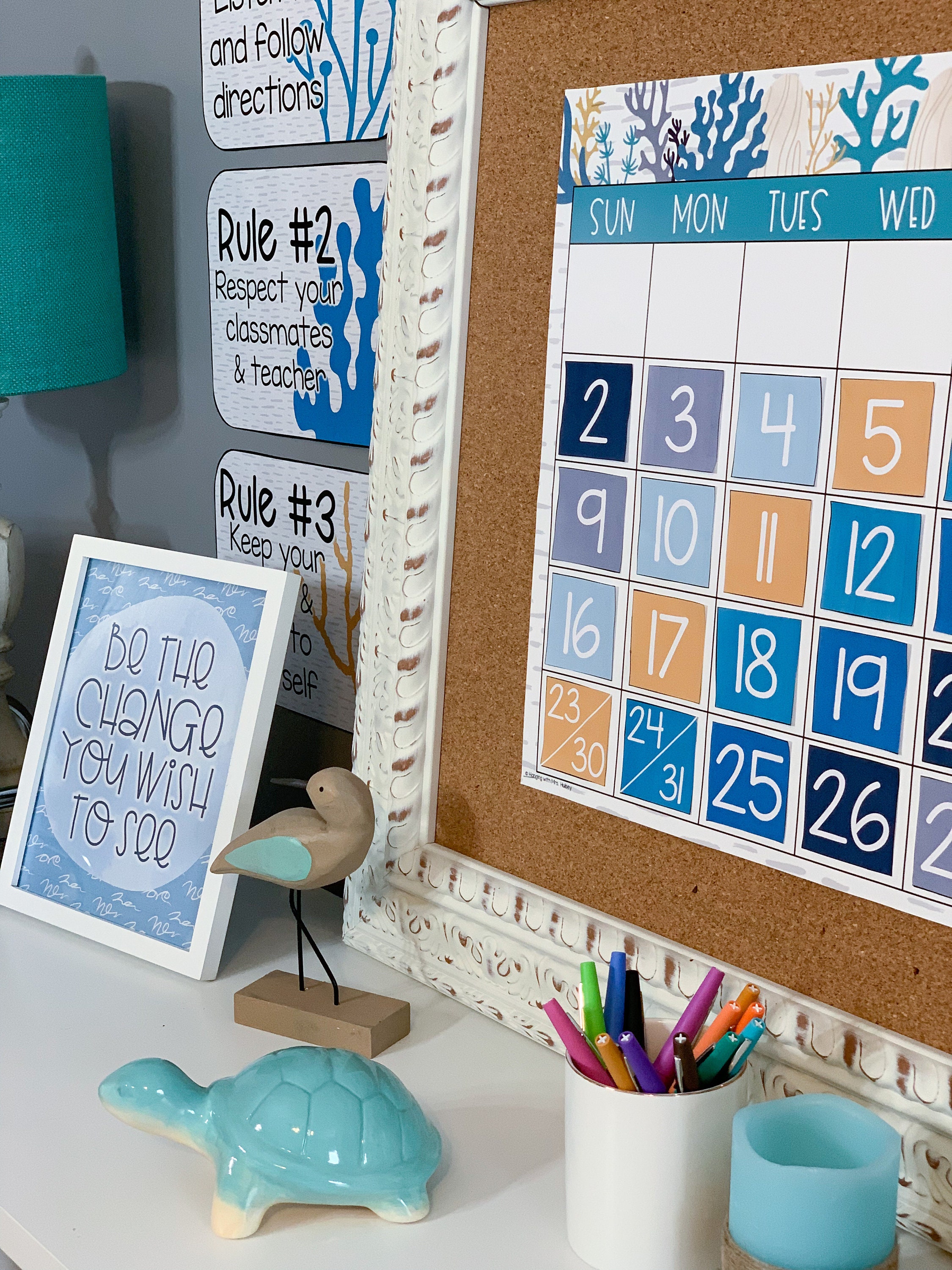 Ocean Classroom Decor Bundle - Etsy