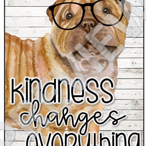 Hipster Dogs Motivational Posters: Watercolor Classroom Decor (digital ...