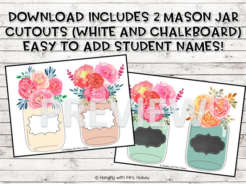 Floral Farmhouse Welcome Back to School Bulletin Board Floral Class ...