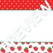 Strawberry Binder Covers and Spine Labels - Etsy