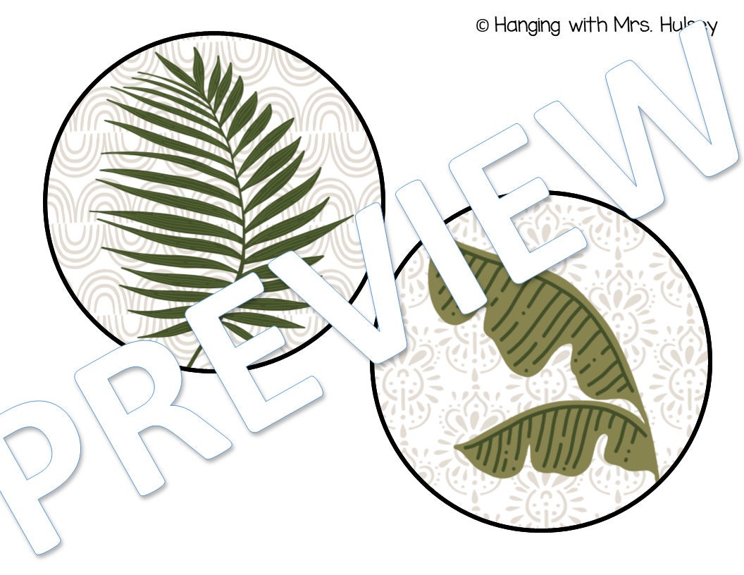 Jungle Welcome Back to School Bulletin Board: Boho Classroom Decor ...