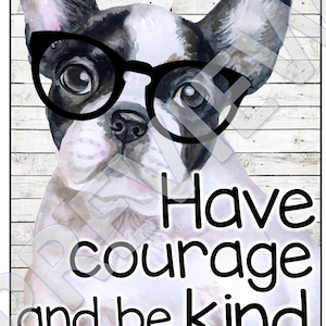 Hipster Dogs Motivational Posters: Watercolor Classroom Decor (digital ...