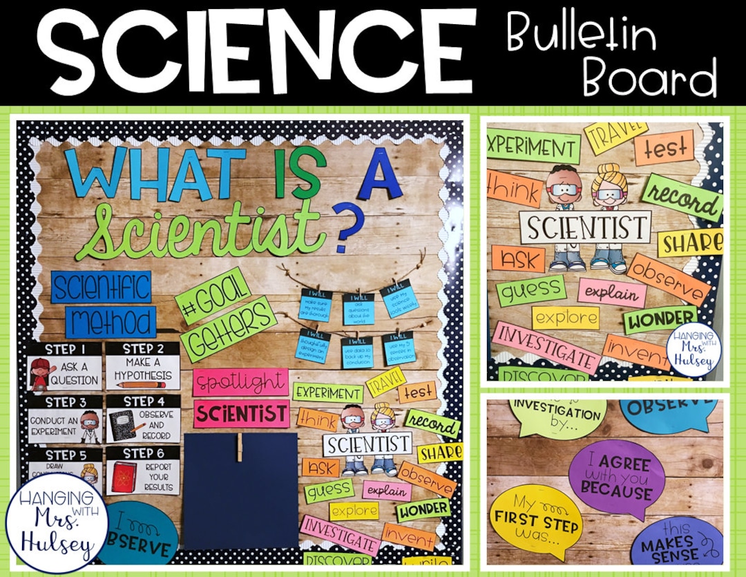 Science Bulletin Board Bundle - Etsy