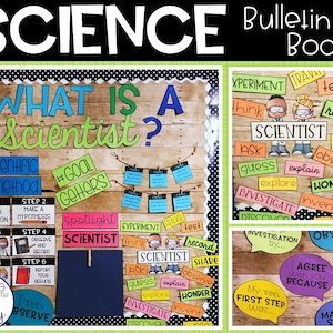 Science Bulletin Board Bundle - Etsy