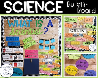 Science Talk Bulletin Board Science Classroom Decor Science Special - Etsy
