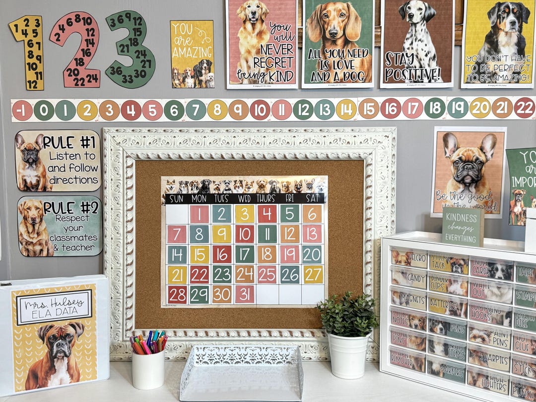 Dog Class Decor Bundle - Etsy