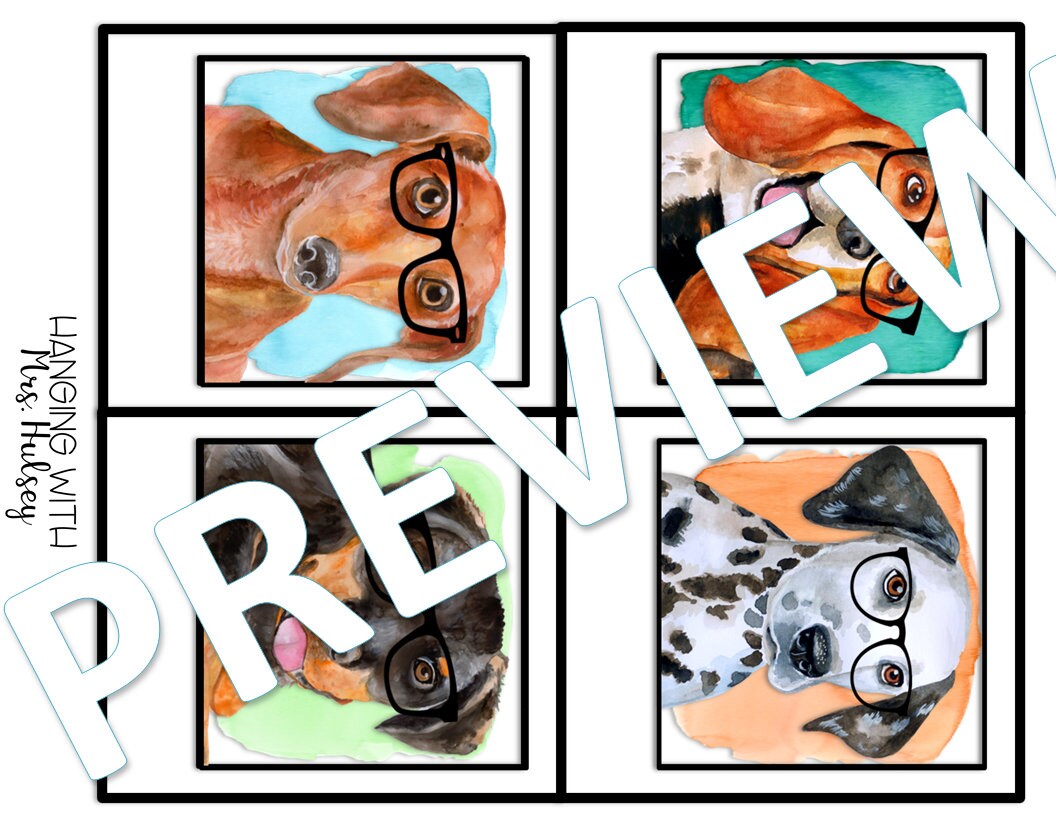 Hipster Dog Welcome Back to School Bulletin Board - Etsy