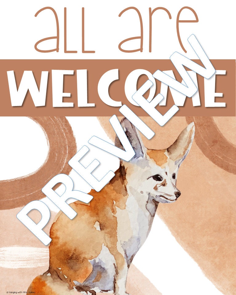 Boho Desert Motivational Posters: Classroom Decor (digital Download) - Etsy