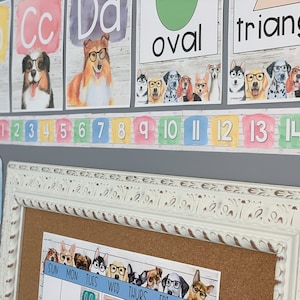 Hipster Dog Classroom Decor Bundle - Etsy