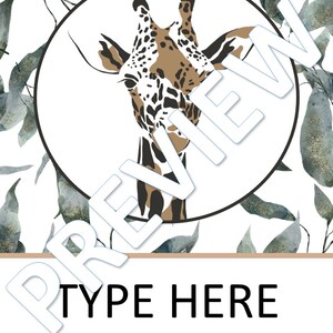 Boho Jungle Binder Covers and Spine Labels: Editable Classroom Decor - Etsy