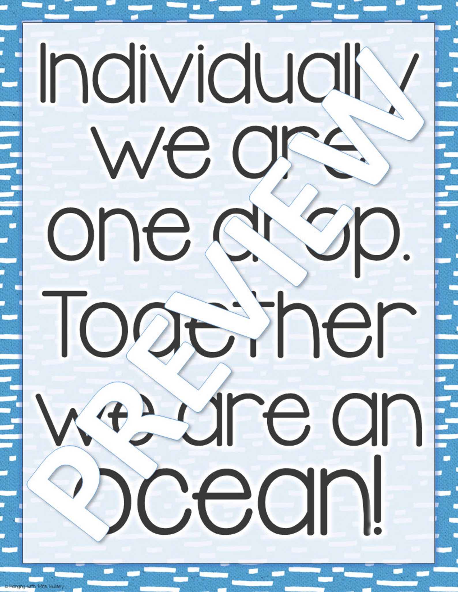 Ocean Motivational Posters: Classroom Decor (digital Download) - Etsy