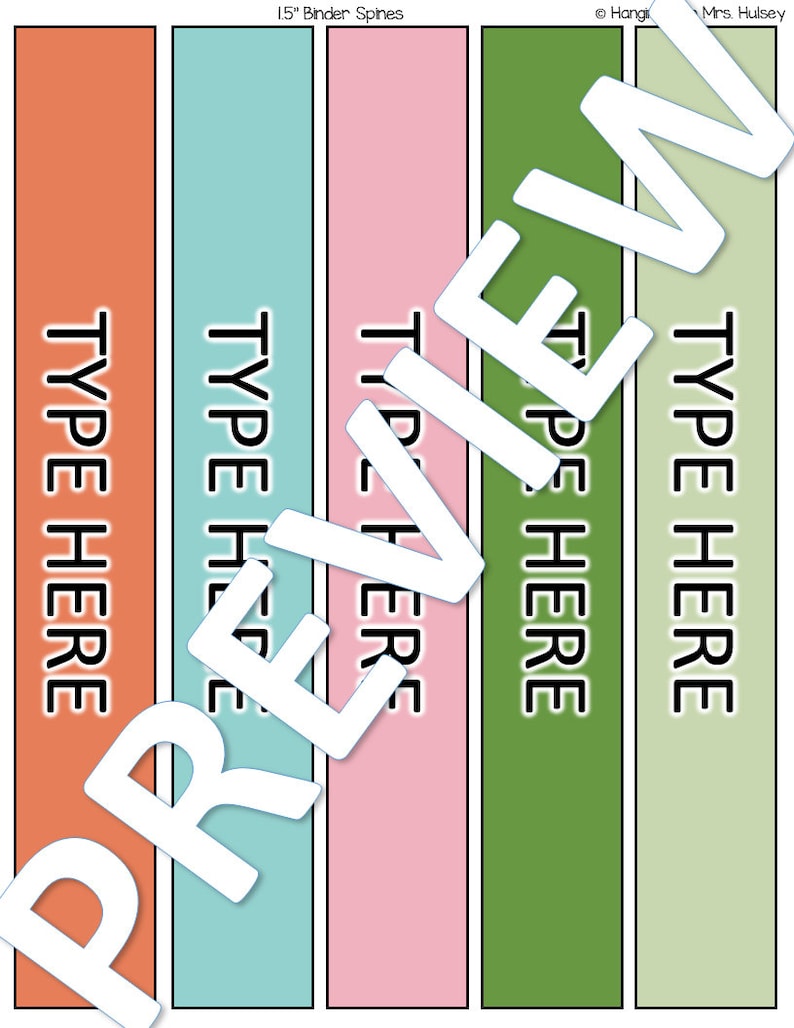 Forest Binder Covers and Spine Labels - Etsy