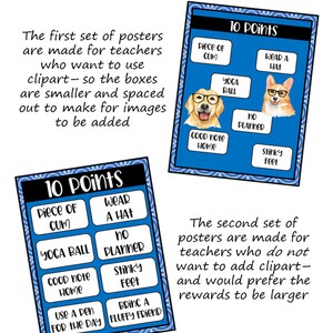 Classroom Economy: Editable Reward Posters - Class Economy- Classroom ...