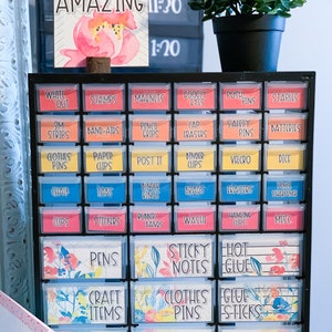 Bright Floral Classroom Decor Bundle - Etsy