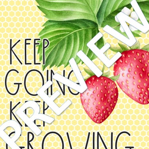 Strawberry Motivational Posters - Strawberry Classroom Decor ...