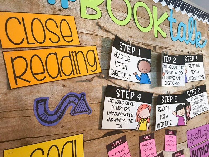 Reading Bulletin Board Bundle - Etsy