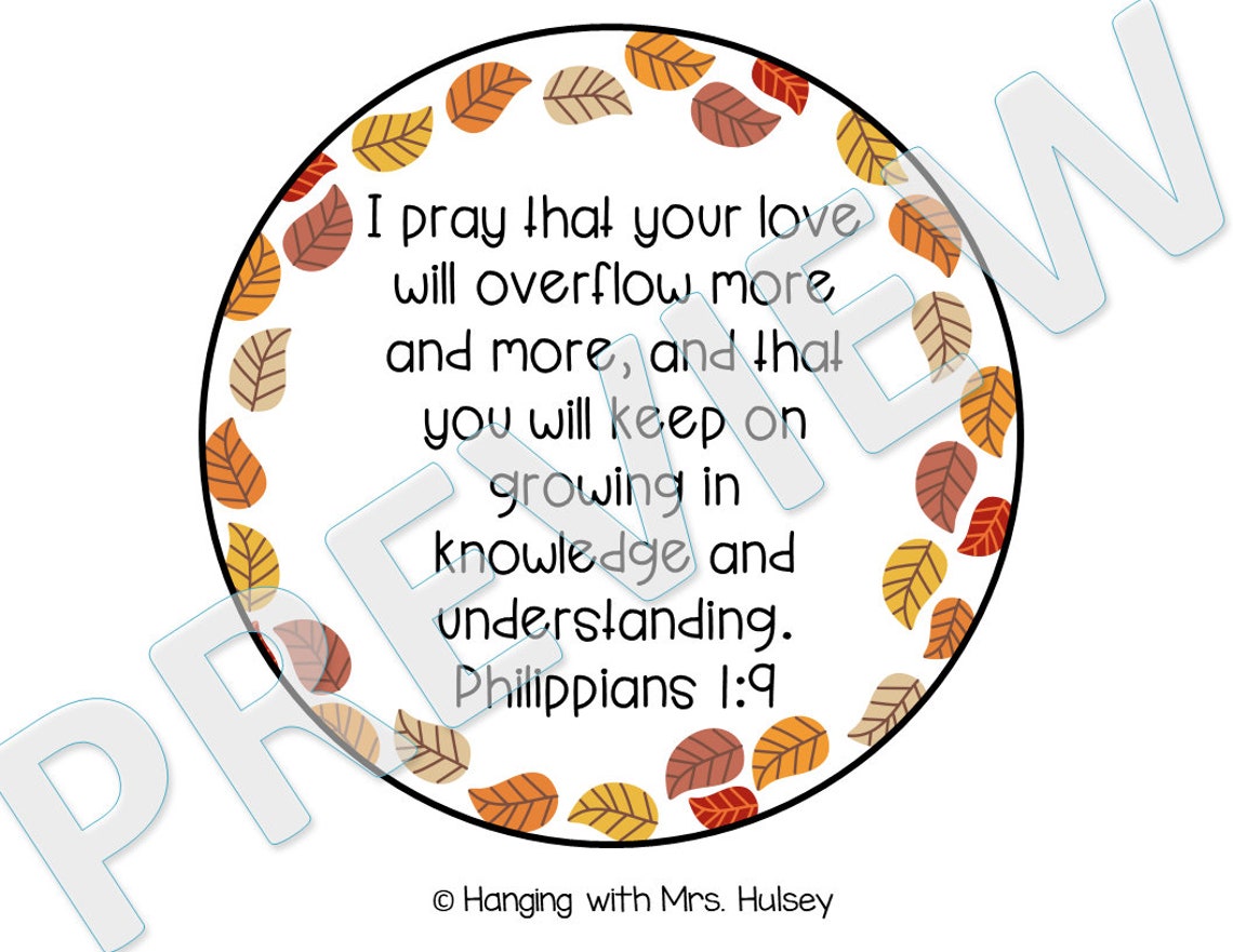 Fall Prayer Bulletin Board - Etsy