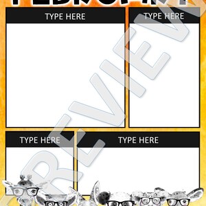 Hipster Animal Class Newsletter Templates - Zoo Classroom - Zoo Class ...