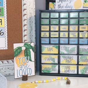 Lemon Classroom Decor Bundle - Etsy
