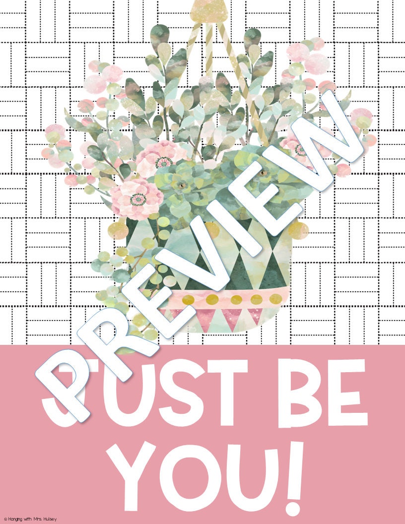 Plant Decor Motivational Posters - Etsy