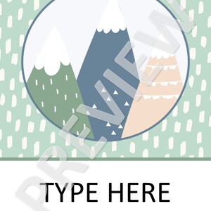 Adventure Binder Covers and Spine Labels - Adventure Decor - Adventure ...