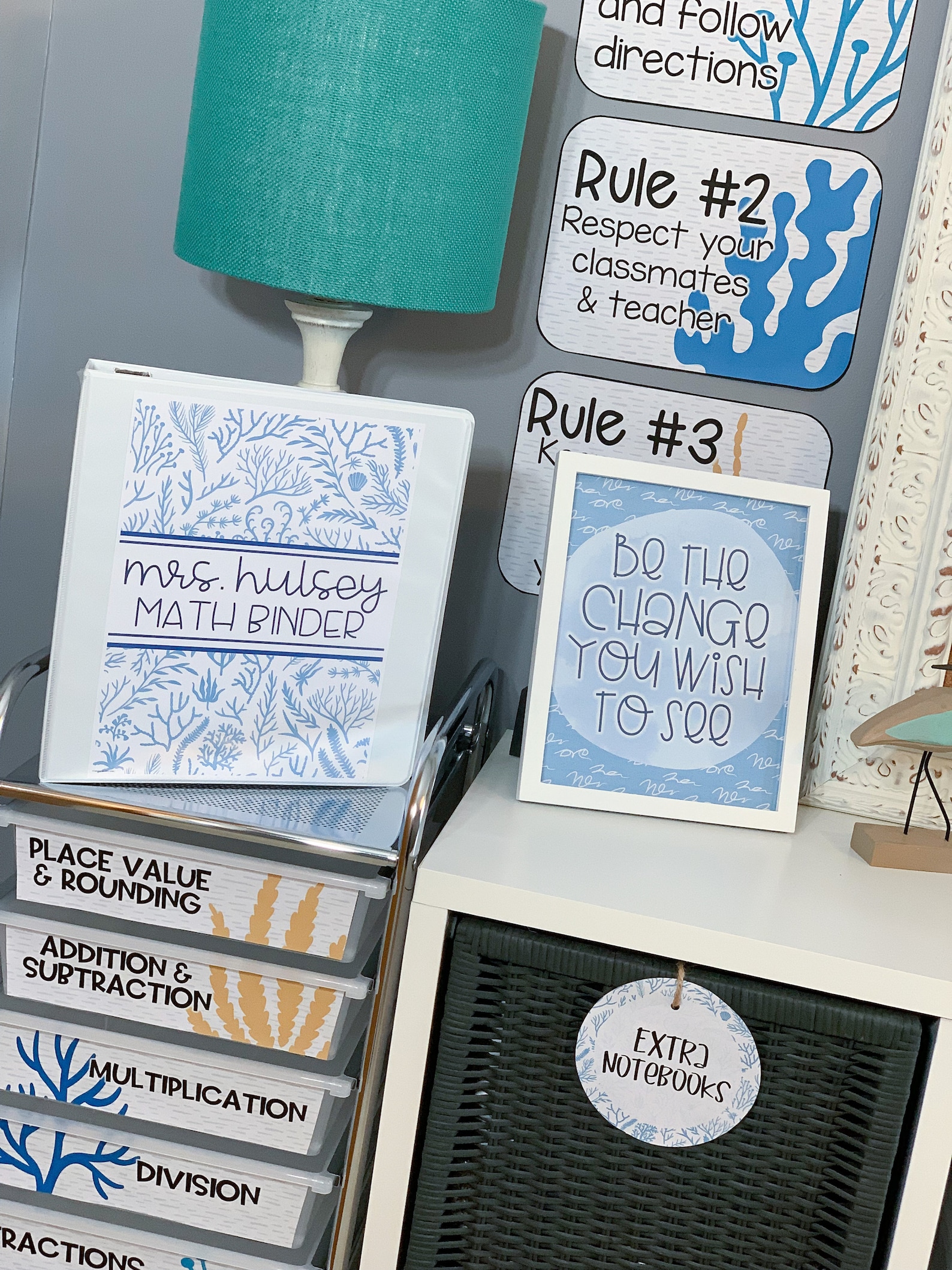 Ocean Classroom Decor Bundle - Etsy