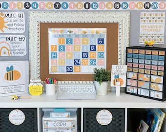 Welcome to Our Hive Summer Bulletin Board BEE Classroom Decor - Etsy