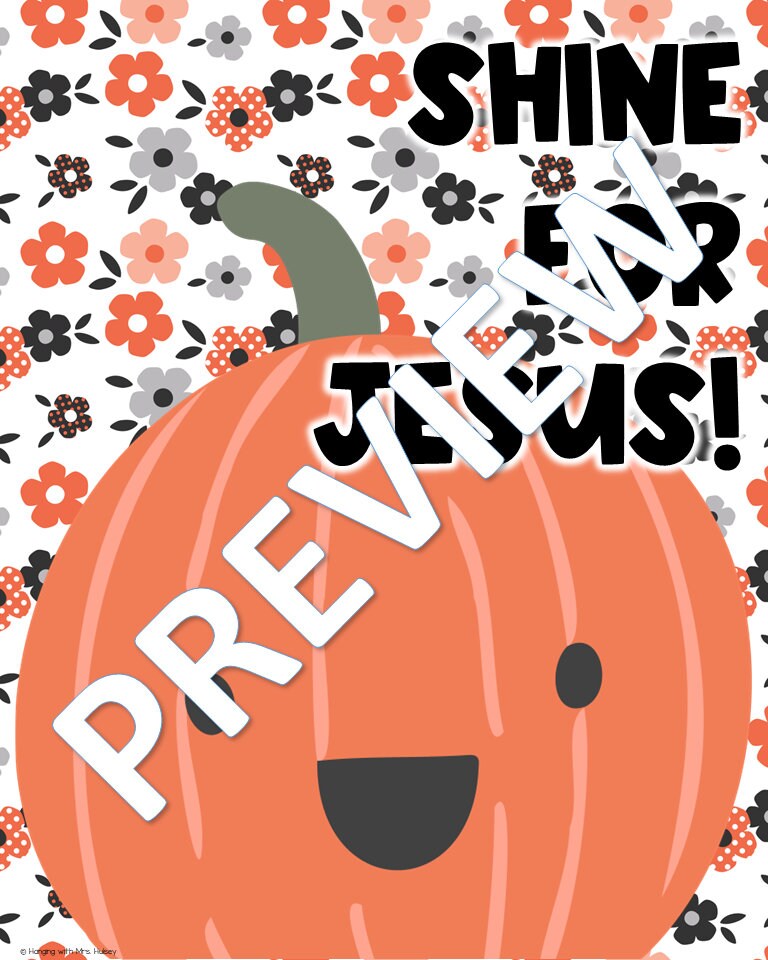 Halloween Decor Bible & Christian Posters - Etsy