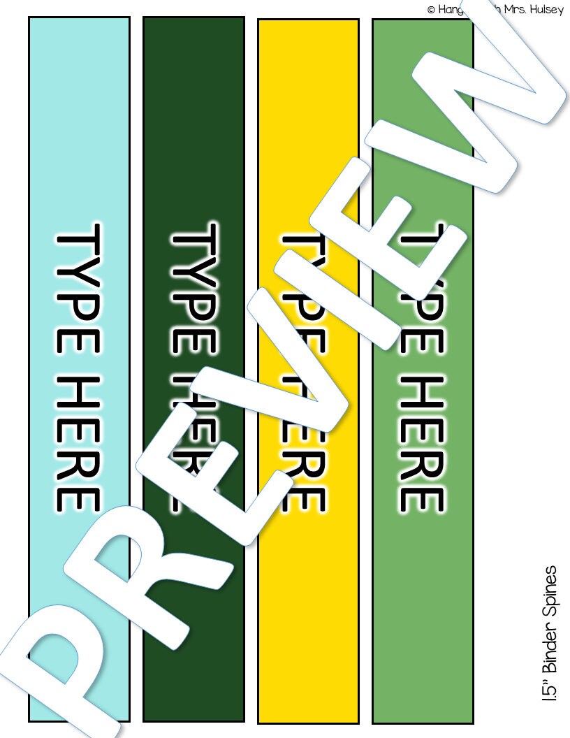 Lemon Binder Covers and Spine Labels - Etsy