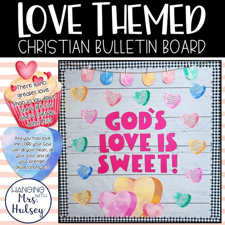 Christian Valentine Bulletin Boards Thrifty Scissors: A Conversational