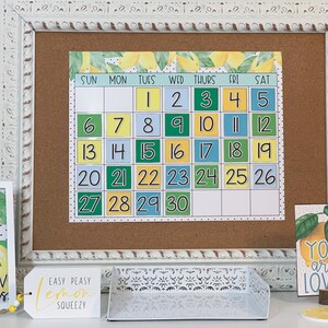 Lemon Classroom Decor Bundle - Etsy