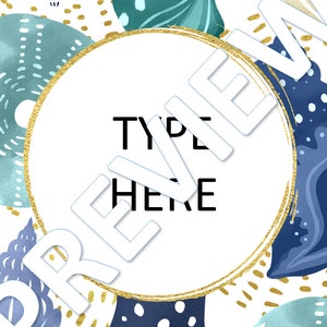 Ocean Binder Covers and Spine Labels - Ocean Decor - Ocean Class Decor ...