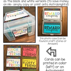 Classroom Reward Coupons (editable) - Classroom Rewards - Classroom ...